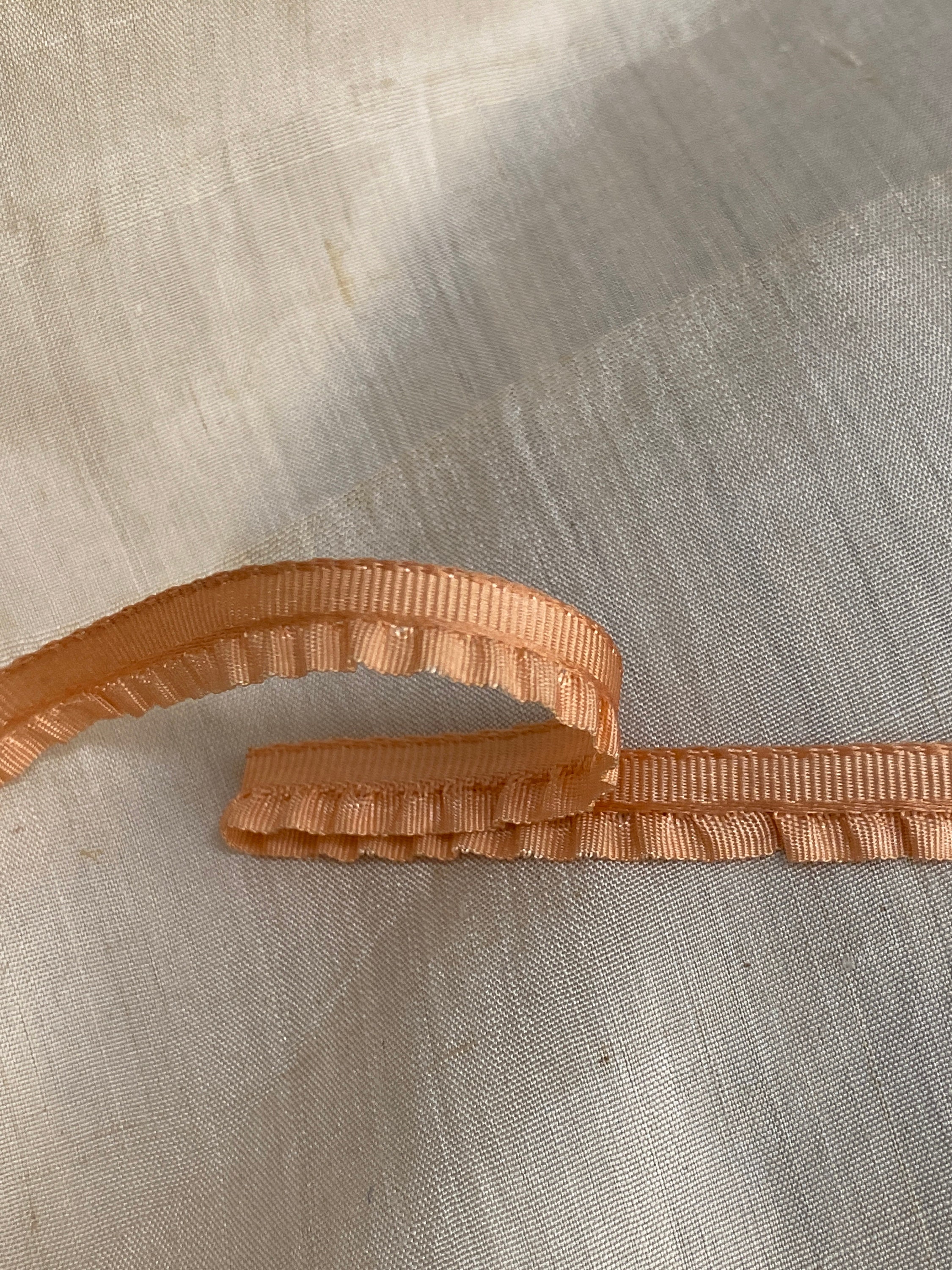 Silk Antique Authentic Ribbon Work Ribbon With Ruffle Edge - Etsy