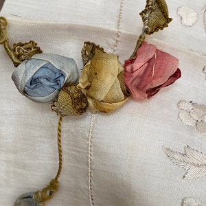 Authentic Ribbon Work Wedding Silk Ribbon Antique Roses - Etsy