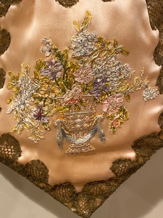 The most beautiful breathtaking ribbon work embroider… - Gem