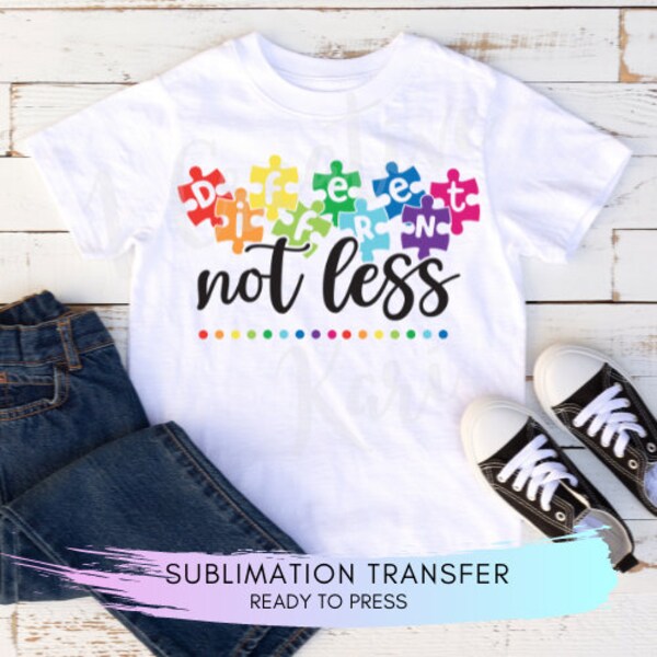 Different Not Less - Etsy