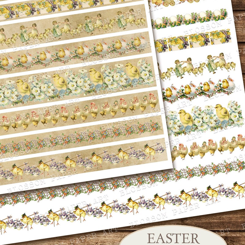 Easter Borders - Etsy
