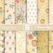 Vintage Baby Digital Paper Baby Scrapbook Paper Yellow - Etsy