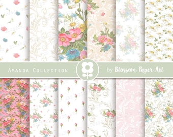 Victorian Wallpaper Instant Download Digital Paper Vintage - Etsy