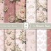 Rose Digital Paper, Floral Digital Paper Pack, Victorian Roses, Wedding ...