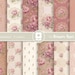 Victorian Digital Paper, Floral Digital Paper Pack, Roses Scrapbook ...