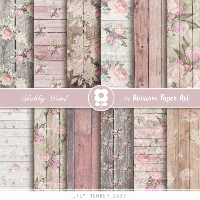 Wood Digital Paper - Etsy