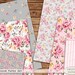 Gray Digital Paper Floral Scrapbook Paper Pack Floral - Etsy