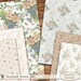 Digital Paper Shabby Chic Digital Paper Pack Peach and Blue - Etsy