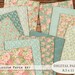 Floral Digital Paper Vintage Scrapbook Paper A4 85x11 - Etsy