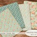 Floral Digital Paper Vintage Scrapbook Paper A4 85x11 - Etsy
