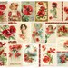 Vintage Collage Sheet RED Ephemera Vintage Images Junk Journal ...