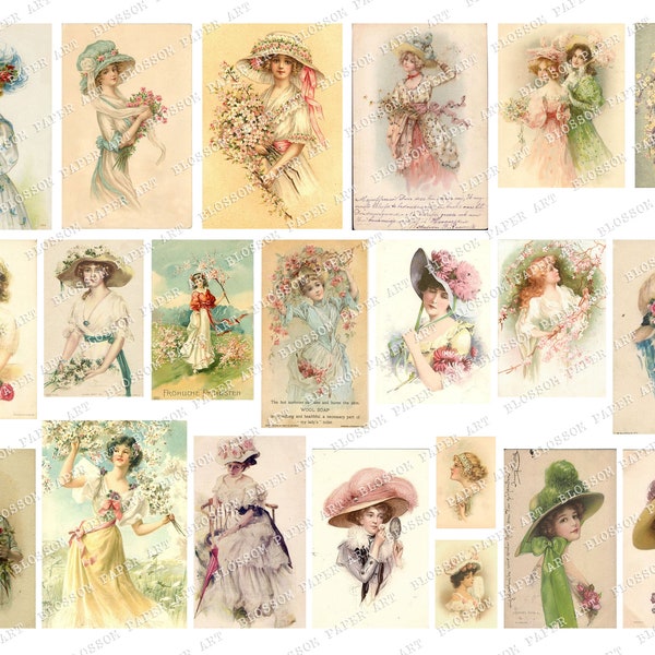 Victorian Ephemera - Etsy