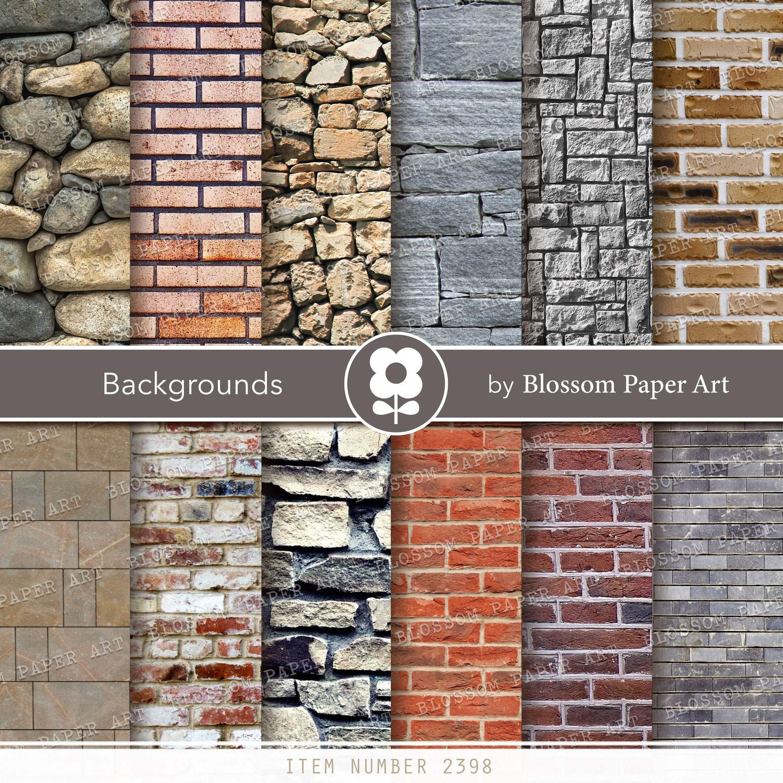 Printable Backgrounds Bricks Textures Wall Stones Printable - Etsy