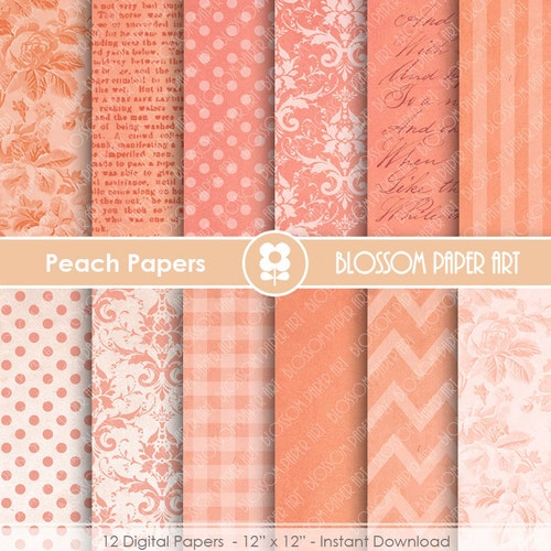 Wedding Floral Digital Paper Floral Vintage Digital Paper | Etsy