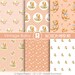 Baby Digital Paper Baby Digital Paper Pack Peach - Etsy