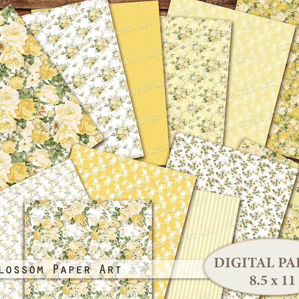 Yellow Scrapbook - Etsy