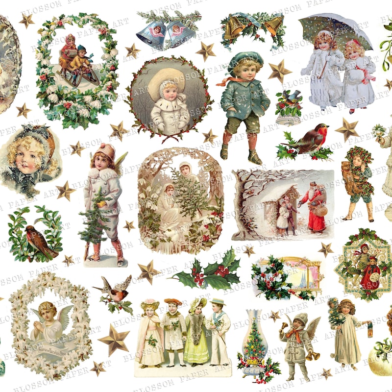 Christmas Die Cuts - Etsy