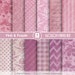 Digital Paper Pink Purple Digital Backgrounds Textures | Etsy