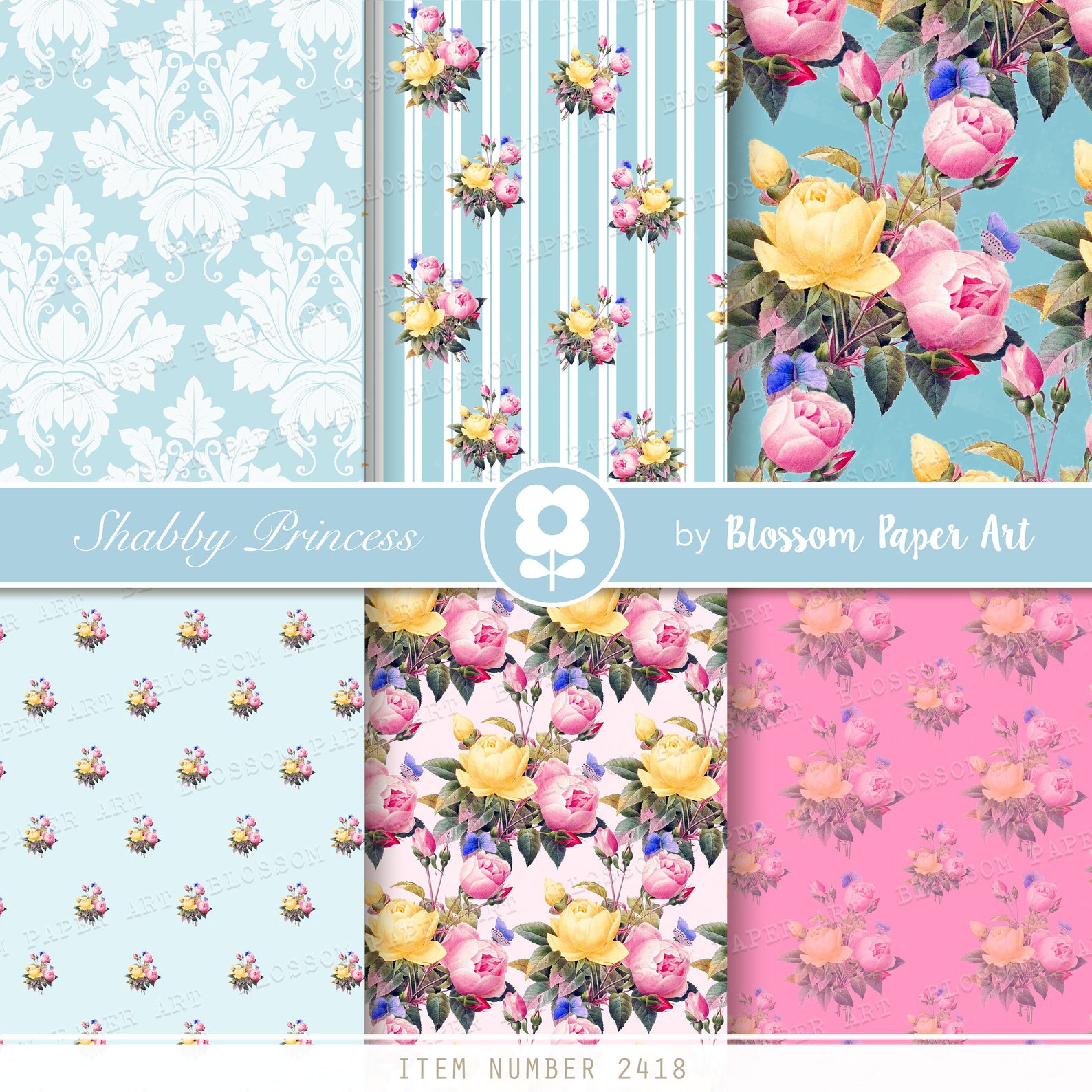 Floral Digital Paper Vintage Roses Digital Paper Pack Maroon - Etsy