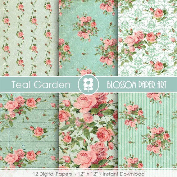 Vintage Shabby Digital Paper