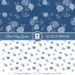 Blue Navy Digital Paper Blue Floral Digital Paper Pack Roses | Etsy UK