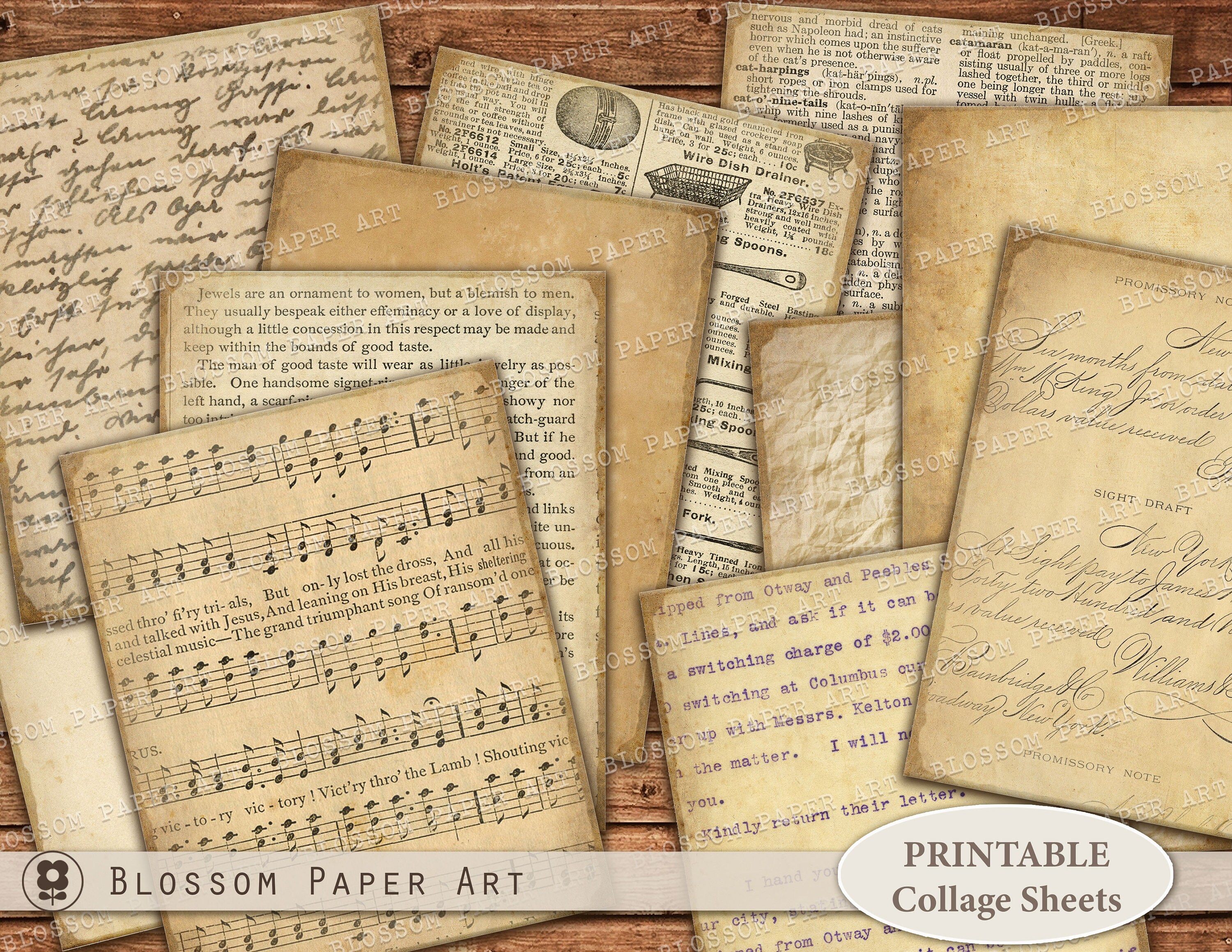 Vintage Scrapbook Paper Texture
