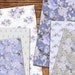 Digital Paper, Blue Digital Paper, Floral Scrapbook Paper Pack ...