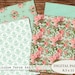 Scrapbook Paper, Floral Digital Paper, Scrap Collage Sheet, Junk ...