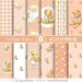 Baby Digital Paper Baby Digital Paper Pack Peach | Etsy