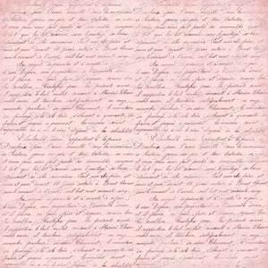 Pink Vintage Paper, Old Texture Digital Paper for Junk Journal ...
