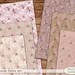 Pink Floral Papers, Shabby Chic Digital Paper Pack, Little Roses ...
