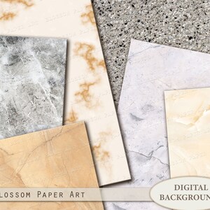MARBLE Digital Backgrounds Printable Backgrounds Textures - Etsy