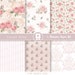 Shabby Chic Roses Digital Paper Pack: Vintage Collage (instant Download ...