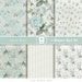 Vintage Digital Paper Shabby Chic Digital Paper Pack Mint - Etsy