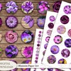 Circles 1.5 Inch 1 Inch 20mm 15mm 12mm Printable Circles Digital ...