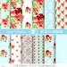 Pink Rose Digital Paper Light Blue Rose Digital Paper Pack - Etsy
