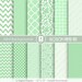 Mint Green Digital Backgrounds Digital Papers Mint Textures | Etsy