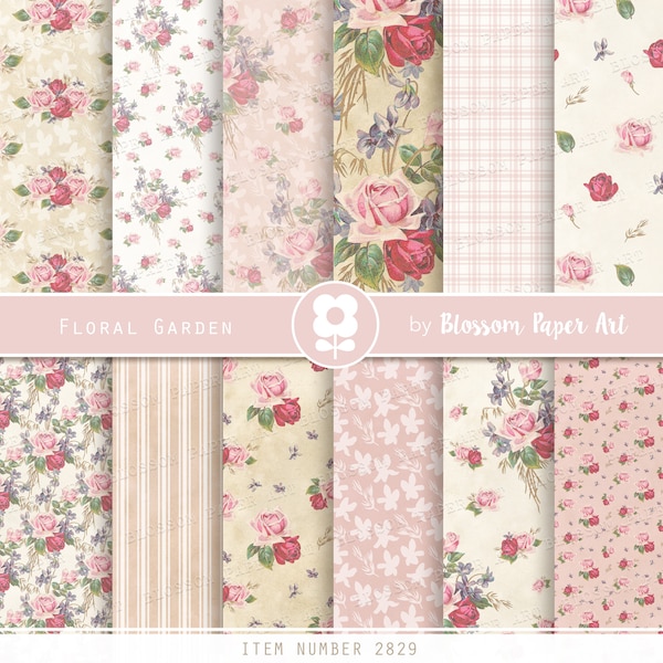 Shabby Chic Digital - Etsy