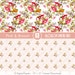 Floral Digital Paper Pink Floral Digital Paper Pack Pink - Etsy