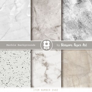 MARBLE Backgrounds, Printable Marble Textures, Background Printable ...