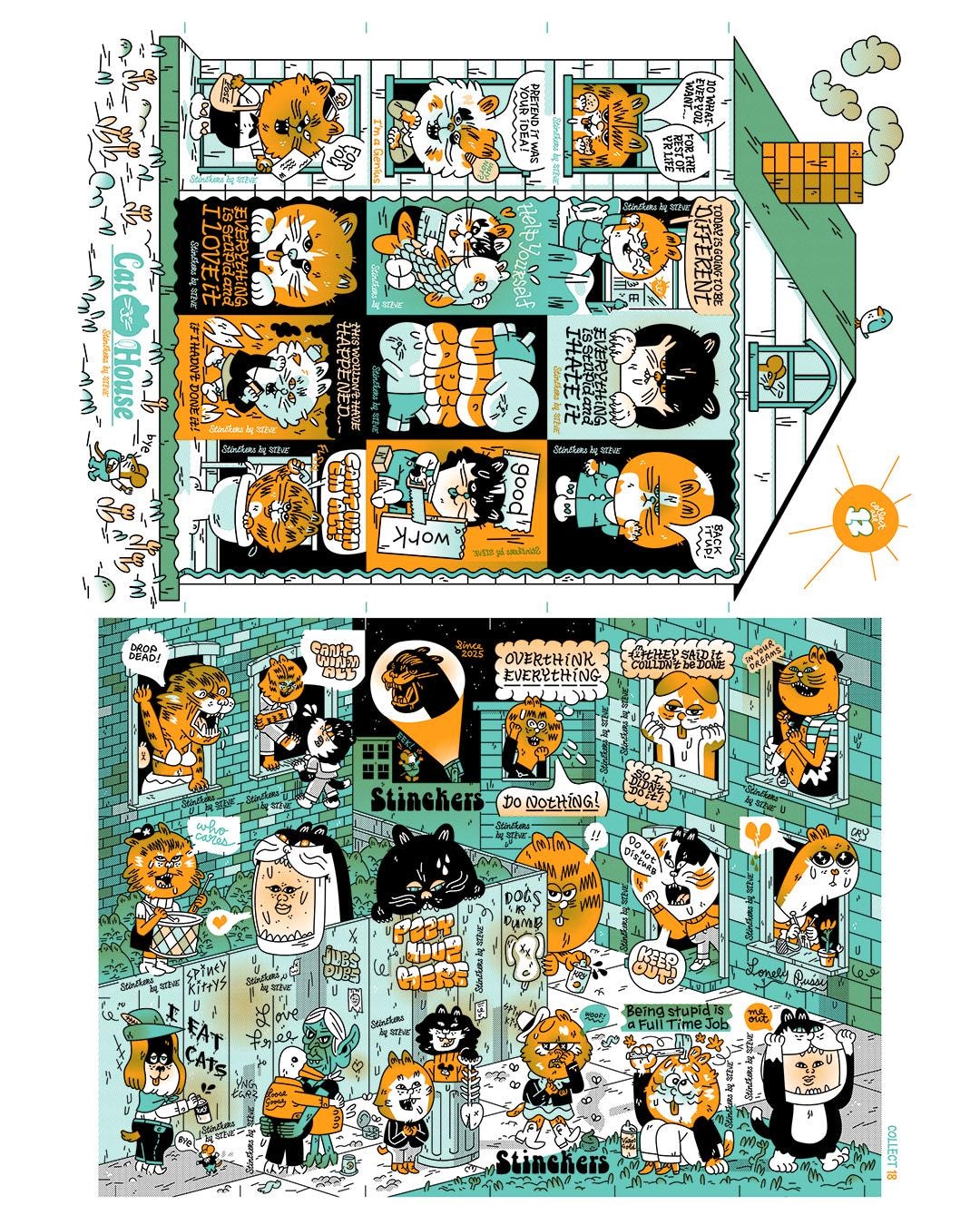 TOWN & COUNTRY CATS - Etsy
