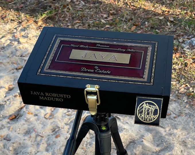 Java Robusto Maduro - Cigar Box Pochade Field Box Easel - Etsy