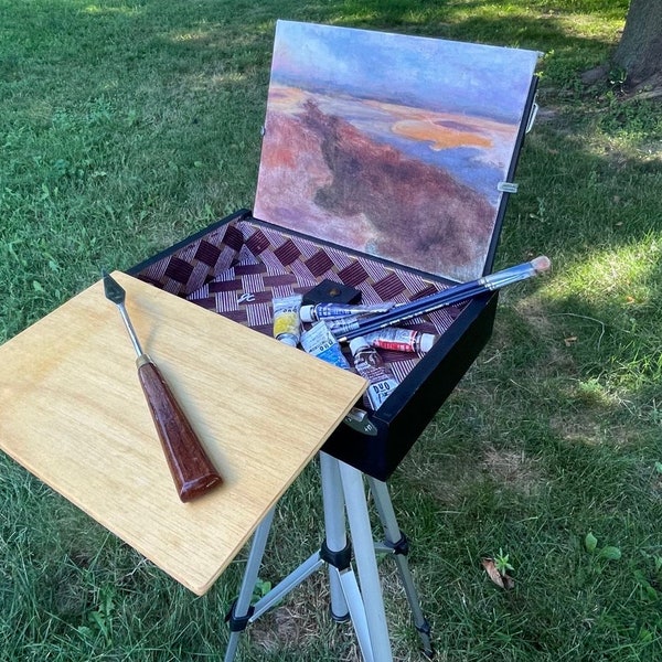 Tripod Mounted Plein Air Easel - Etsy