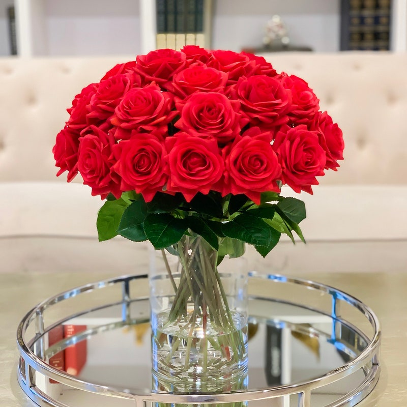 Red Rose Decor - Etsy