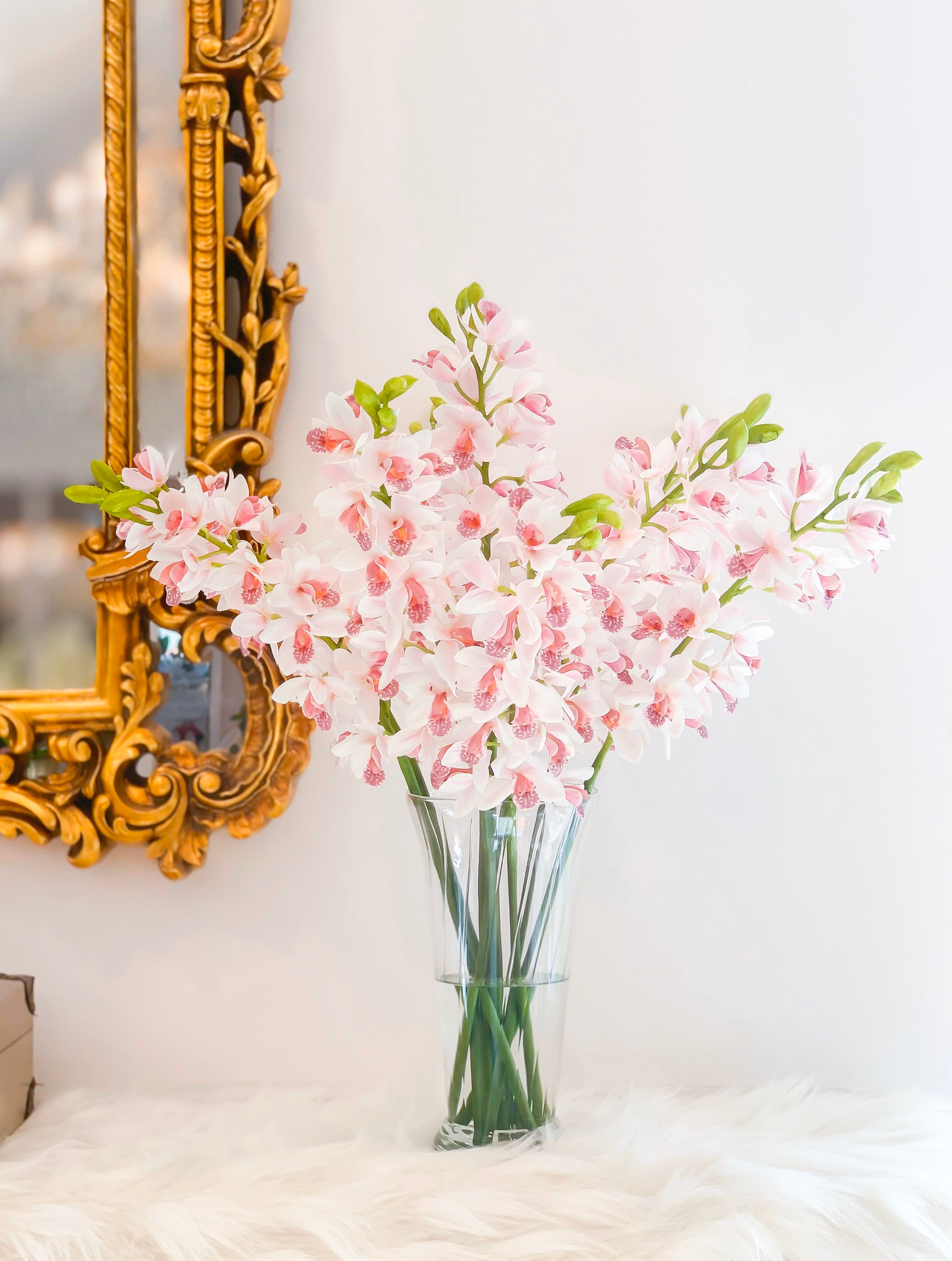 24 Large Real Touch Flower Arrangement-real Touch | Etsy