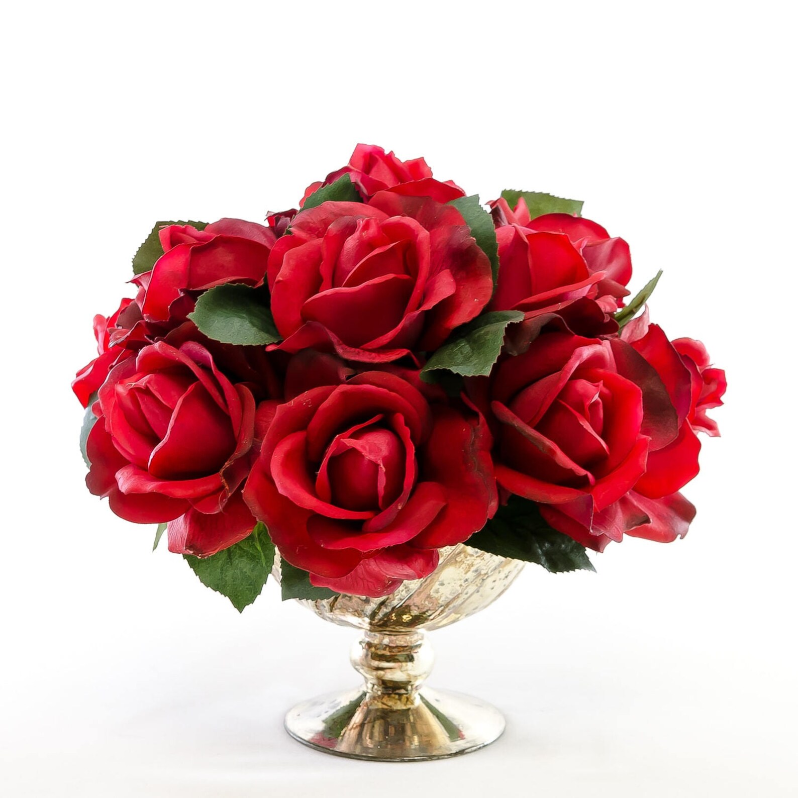 Red Centerpiece large Real Touch Arrangement Red Rose-holiday - Etsy