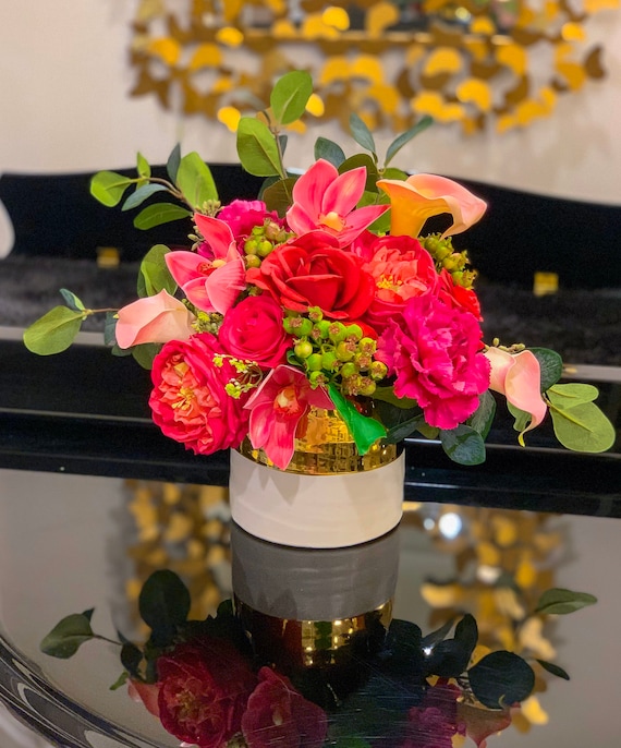 Red And Yellow Floral Arrangements