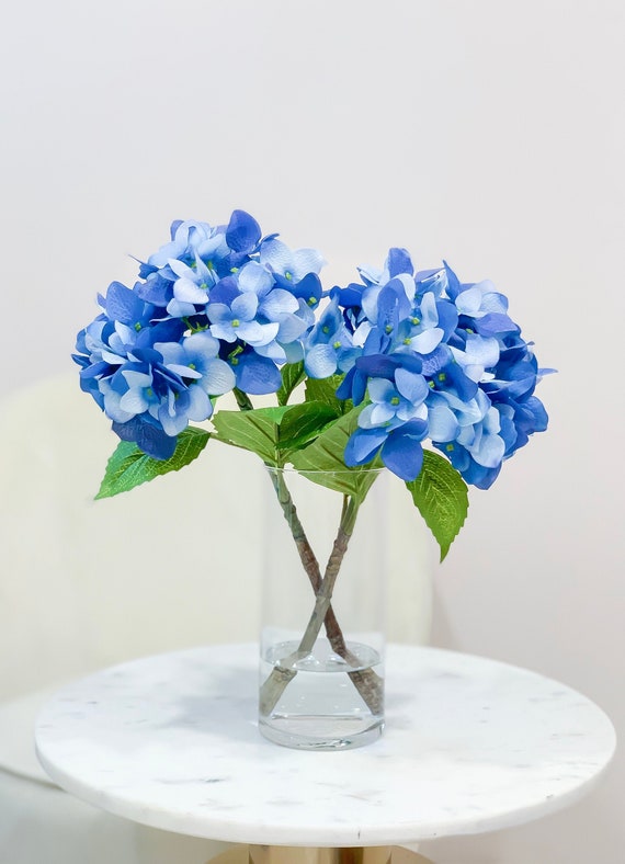 French Hydrangeas Centerpieces Large French Country Lavender Purple