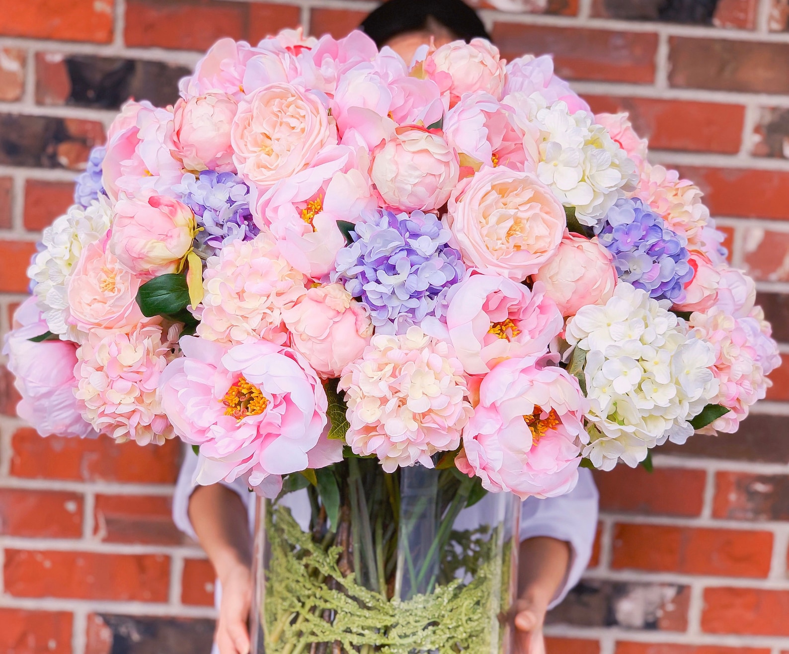 Set of 3 Table Centerpiece Arrangements-lobby Centerpieces-faux Flower ...