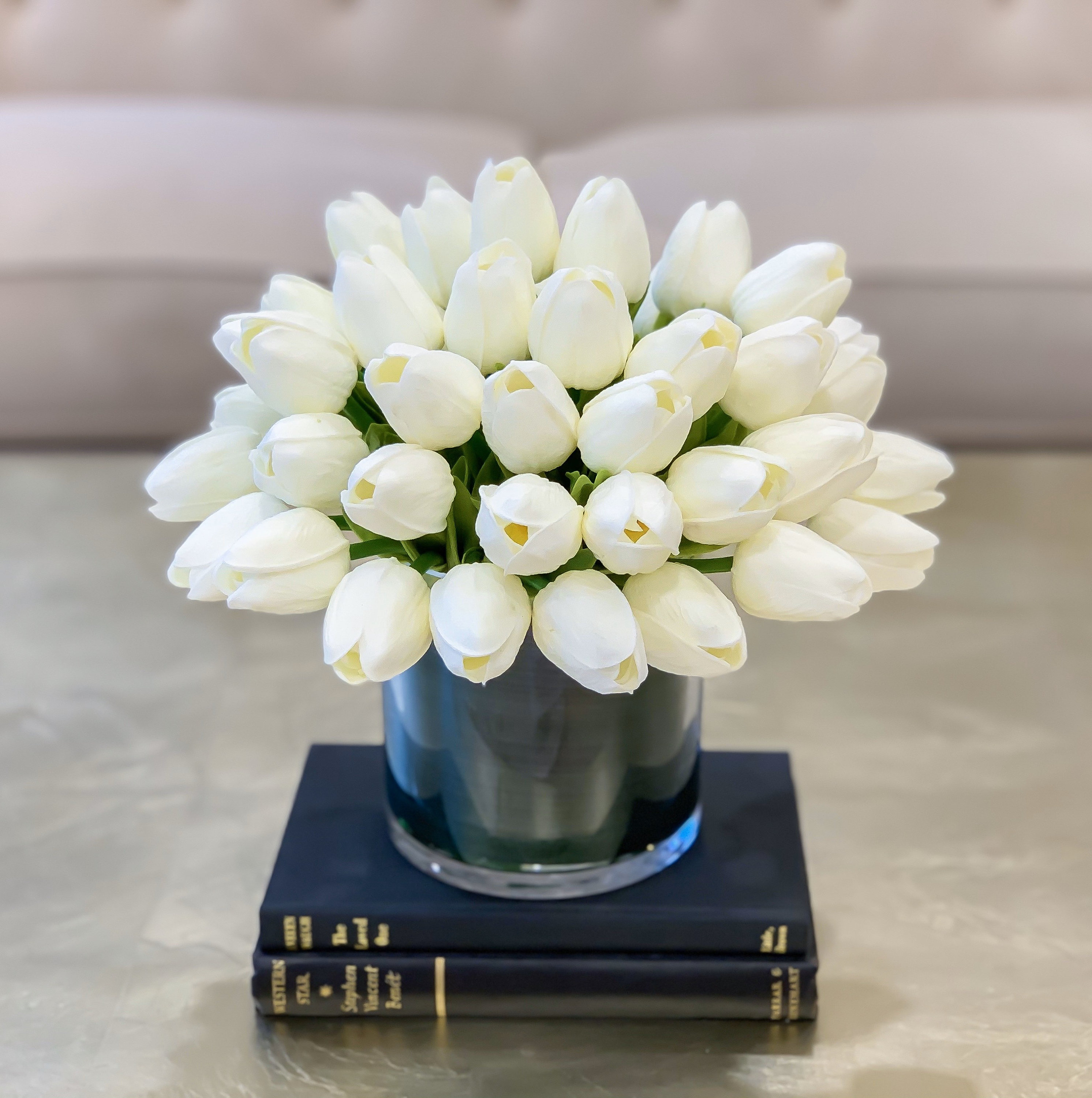 Cream Real Touch Flower Centerpiece-real Touch Flower | Etsy